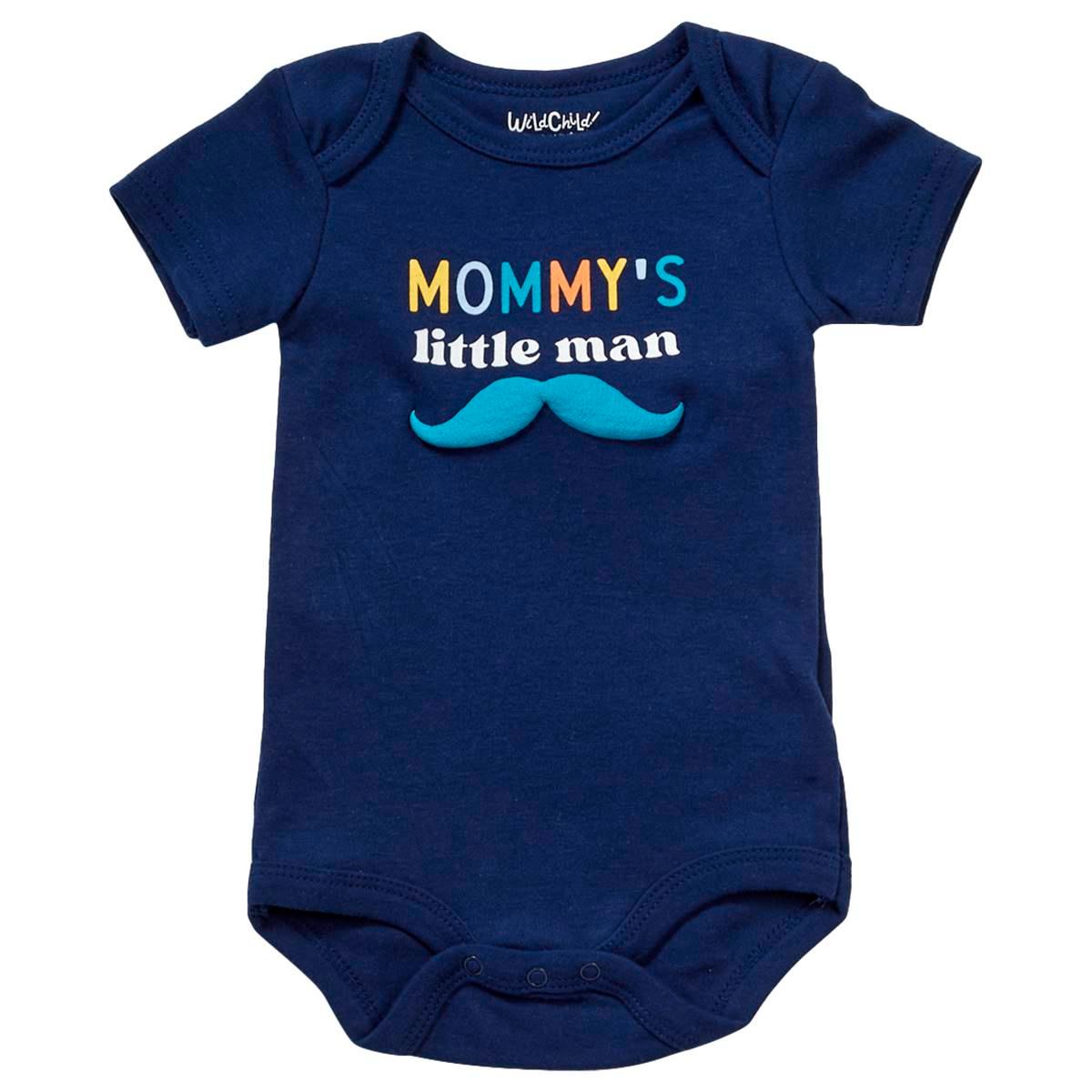 Click here for Baby Boy (NB-9M) Wild Child Short Sleeve Mommys Ma... prices