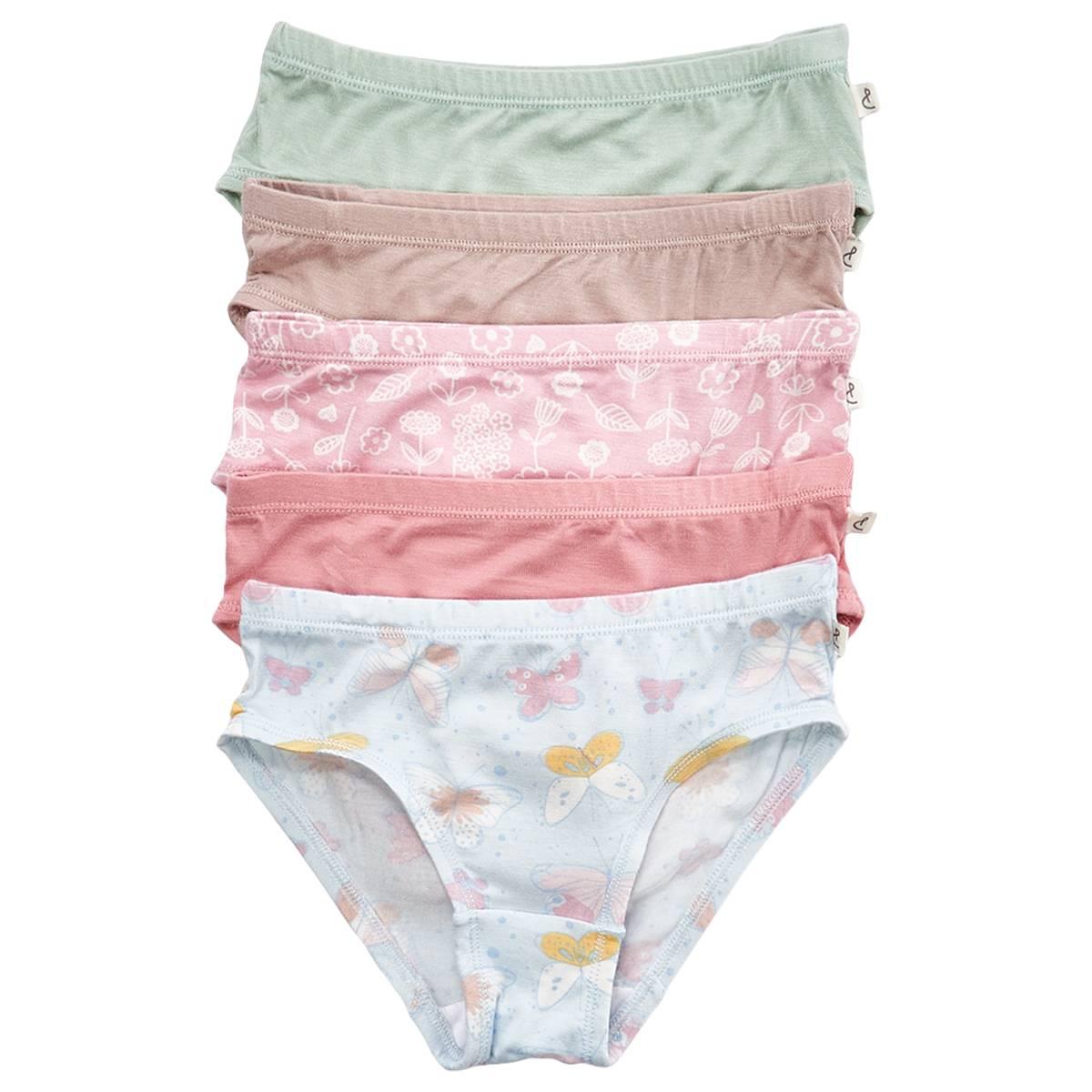 Click here for Toddler Girl Poppy & Clay Zen Bamboo Butterfly 5pk... prices