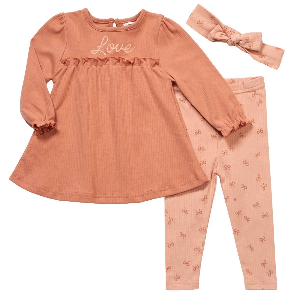 Click here for Baby Girl (12-24M) Adley & Hudson(R) 3pc. Love Tun... prices