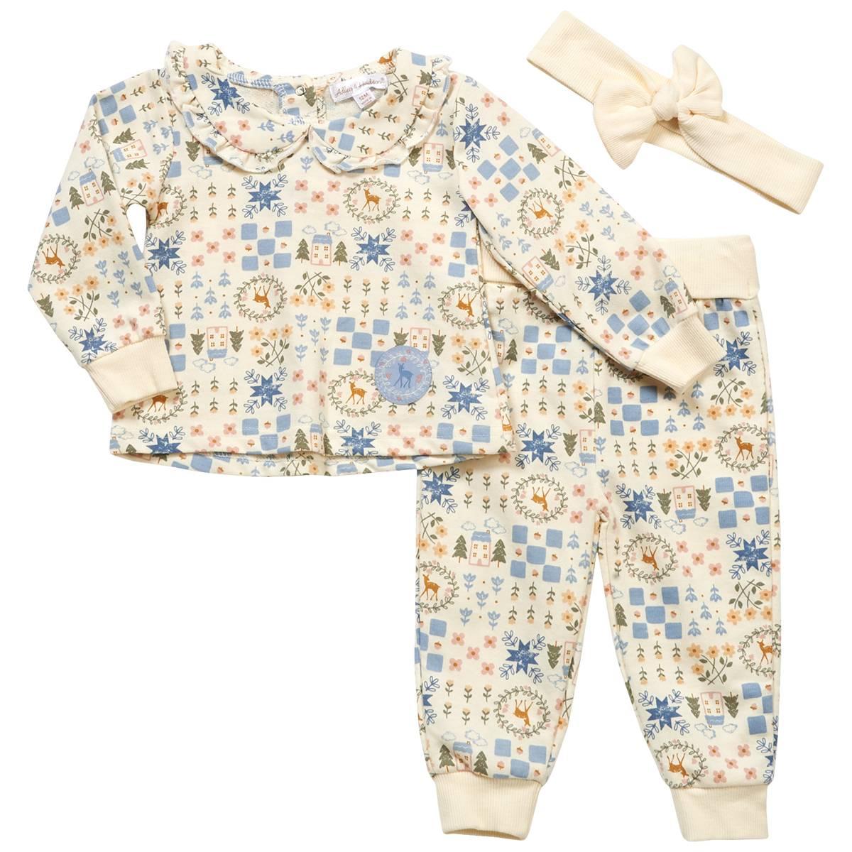 Click here for Baby Girl (12-18M) Adley & Hudson(R) 3pc. Woodland... prices