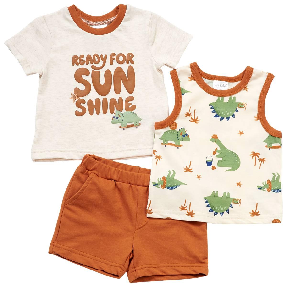 Click here for Baby Boy (12-24M) bon bebe(R) Dino Ready For Sun S... prices