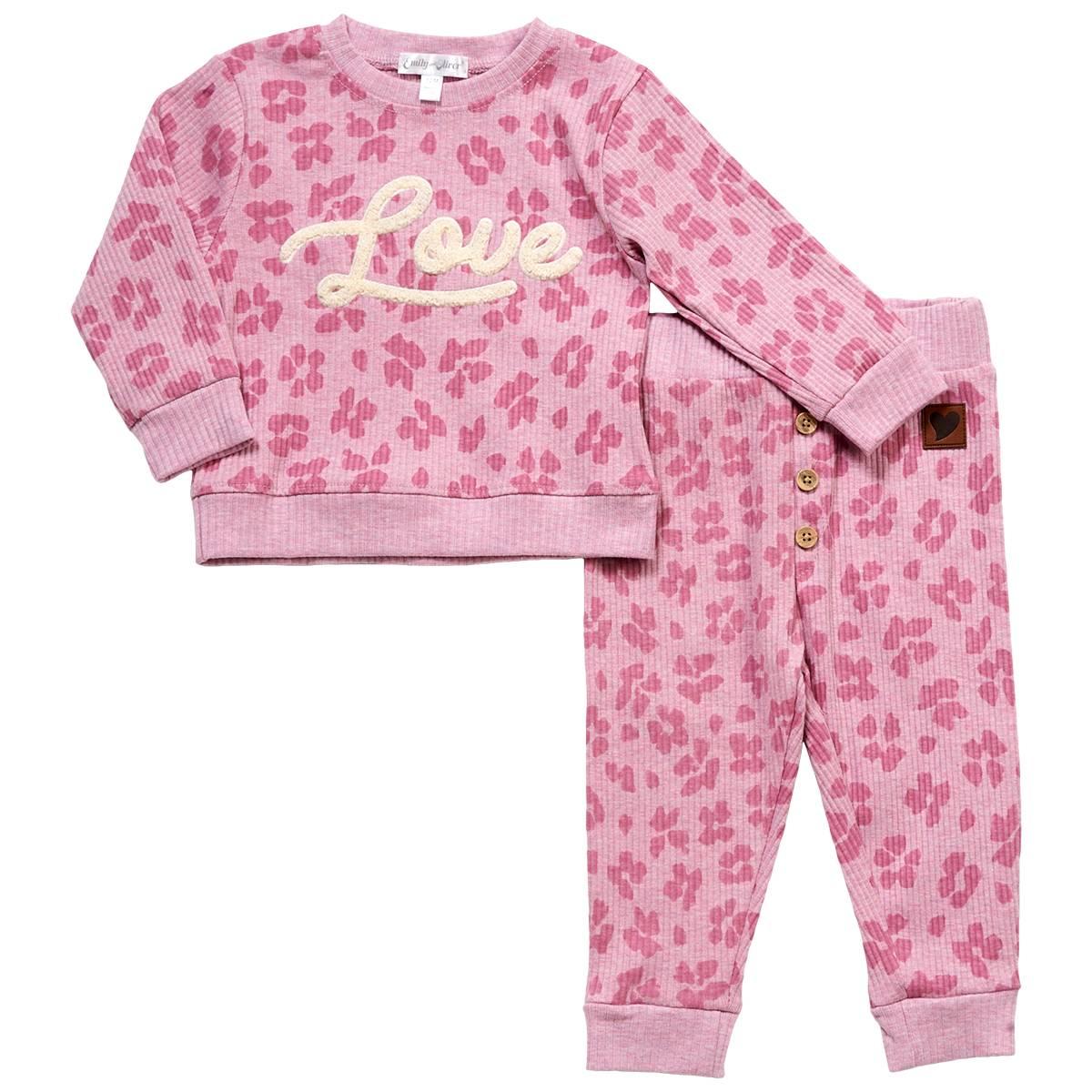 Click here for Baby Girl (12-24M) Emily & Oliver(R) 2pc. Love Leo... prices