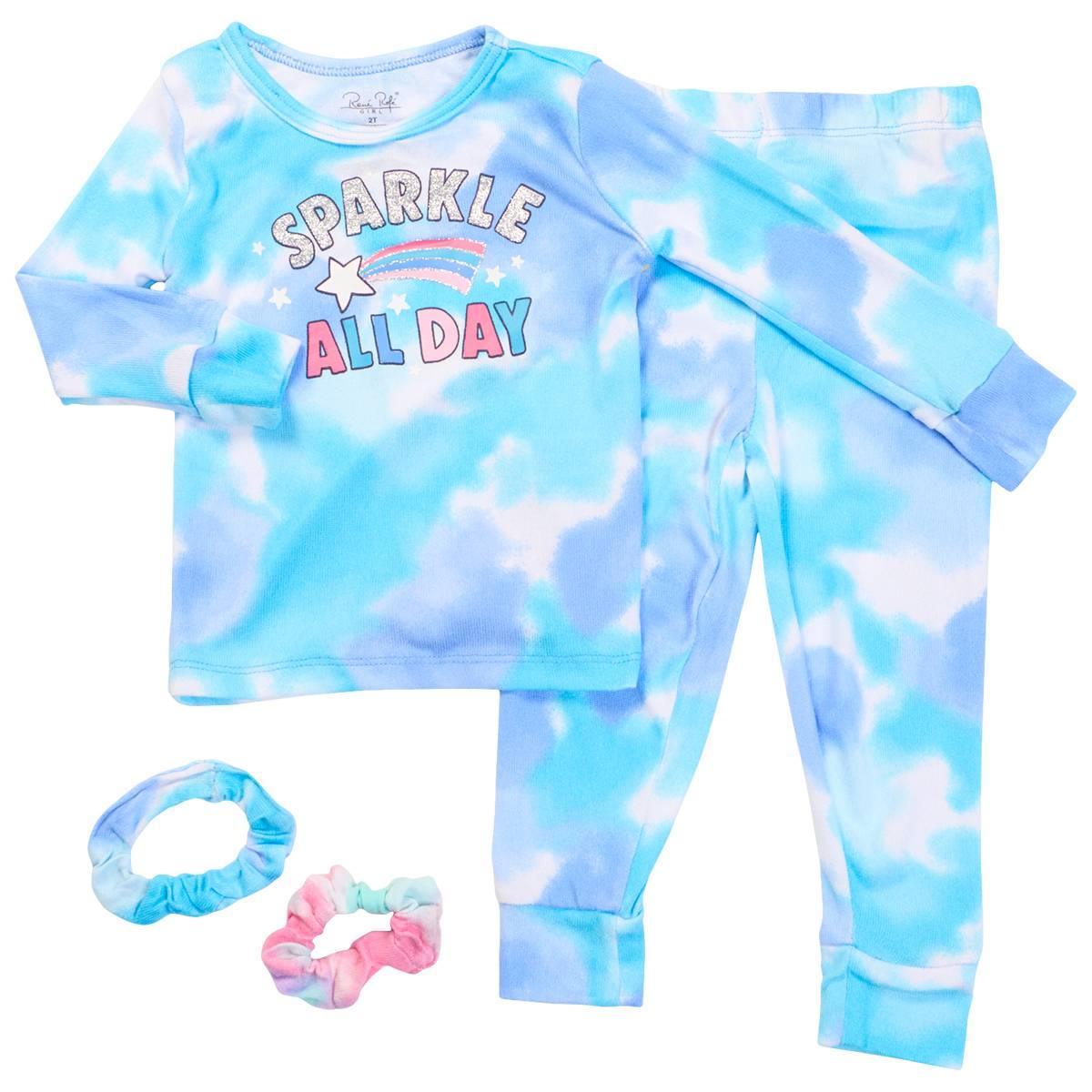 Click here for Toddler Girl Rene Rofe(R) Sparkle All Day Pajama S... prices