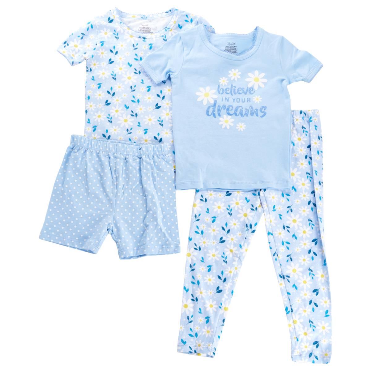 Click here for Toddler Girl Rene Rofe(R) Floral Dreams 4pc. Pajam... prices