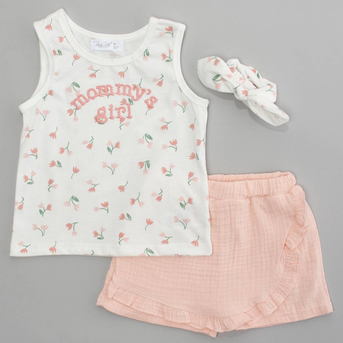 Click here for Toddler Girl Rene Rofe(R) 3pc. Mommys Girl Floral... prices