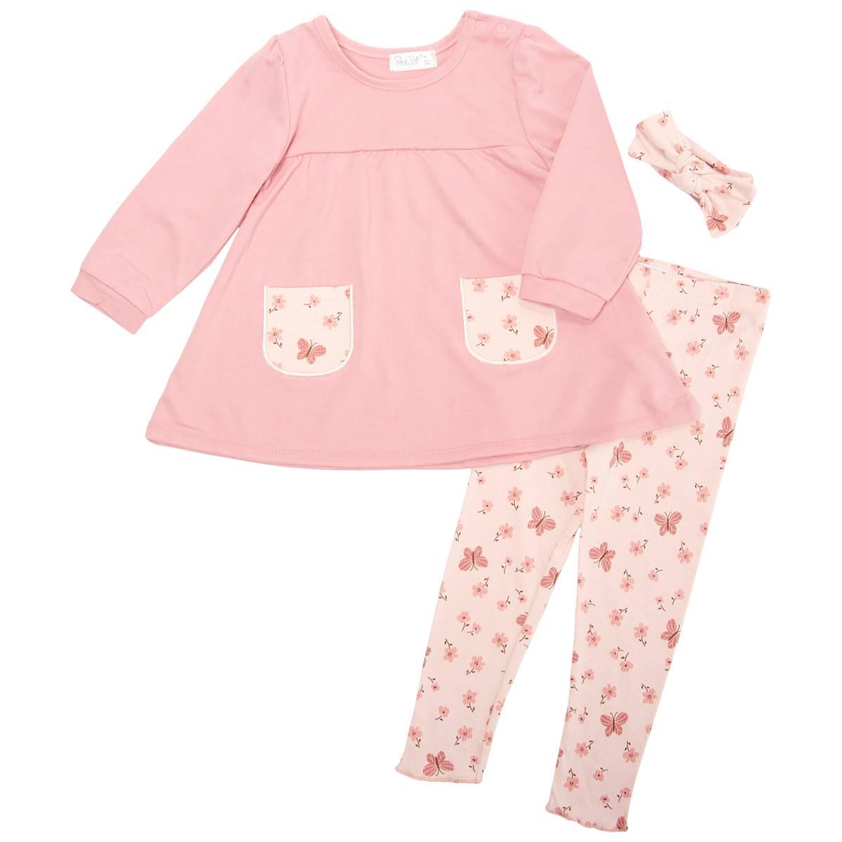 Click here for Toddler Girl Rene Rofe(R) Peplum Top/Floral Butter... prices