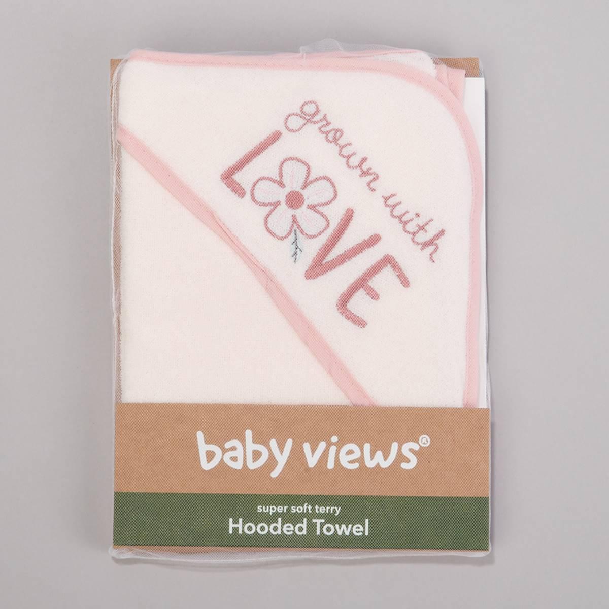 Click here for baby views(R) Love Hooded Towel prices
