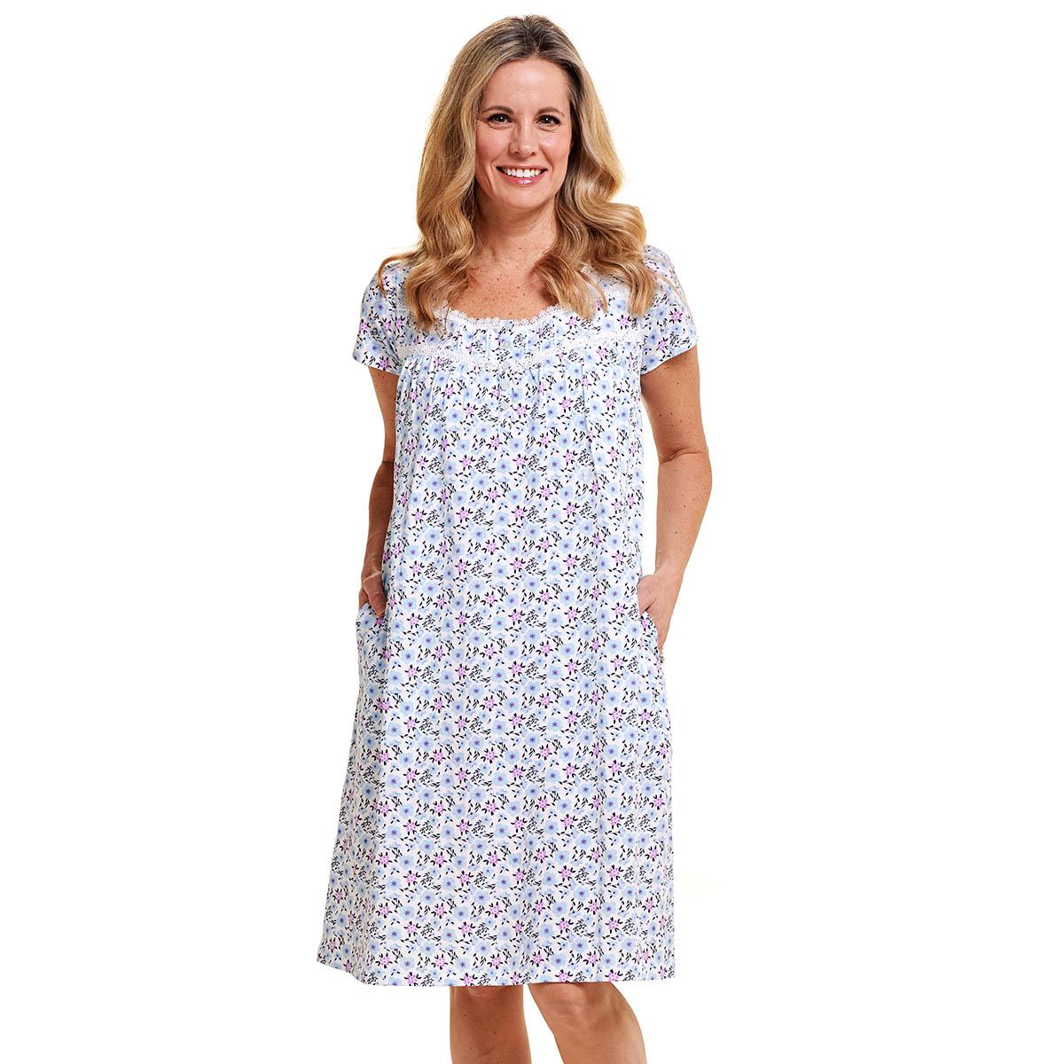 Click here for Womens Sophia by Rene Rofe(R) Ditsy Floral Lace Ni... prices