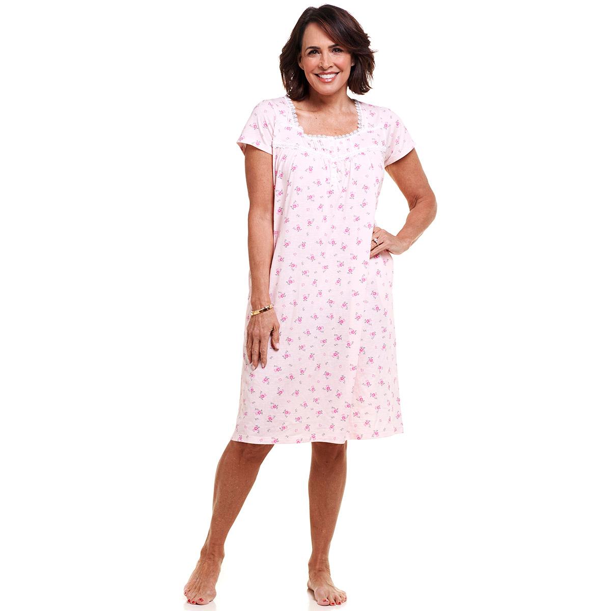 Click here for Womens Sophia by Rene Rofe(R) Ditsy Floral Lace Ni... prices