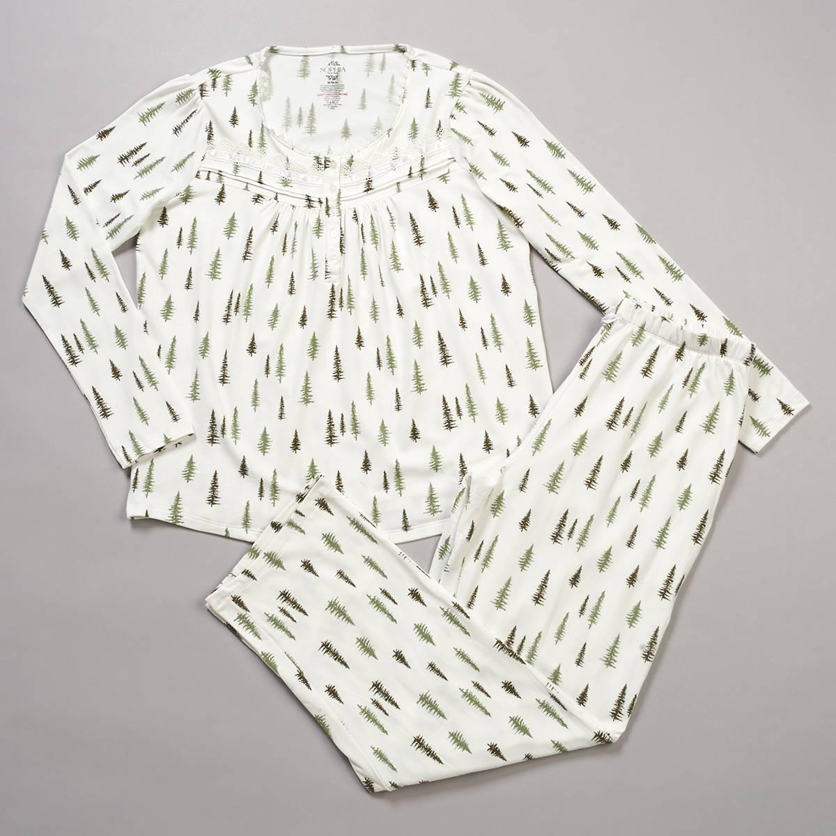 Click here for Sophia By Rene Rofe(R) Christmas Tree Pajama Gift... prices