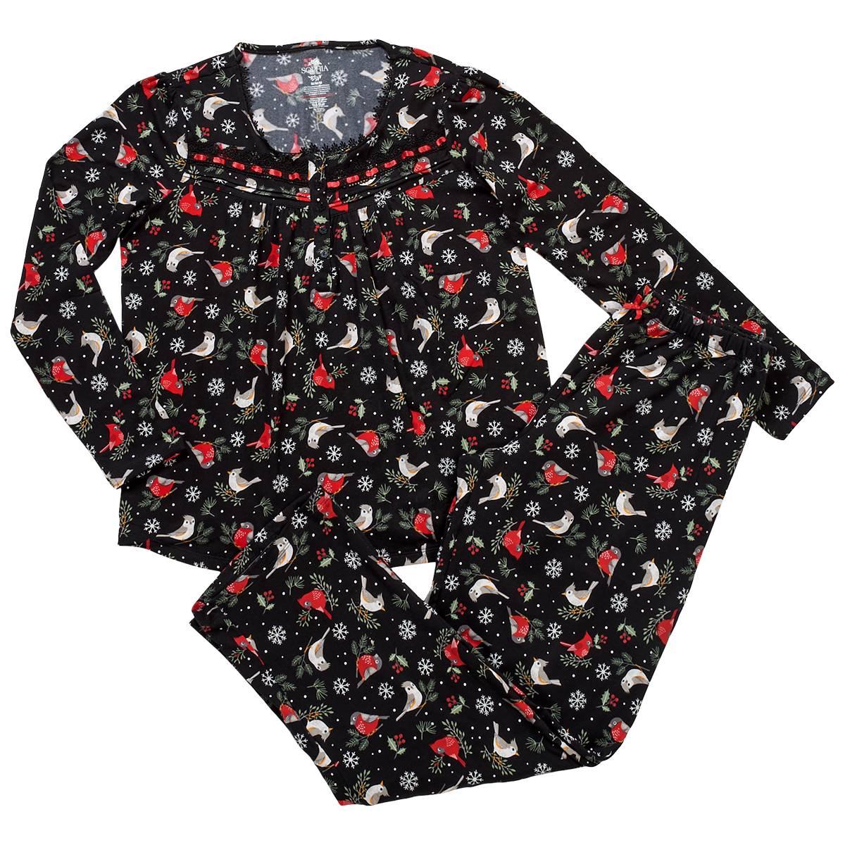 Click here for Womens Sophia By Rene Rofe(R) Cardinal Pajama Gift... prices