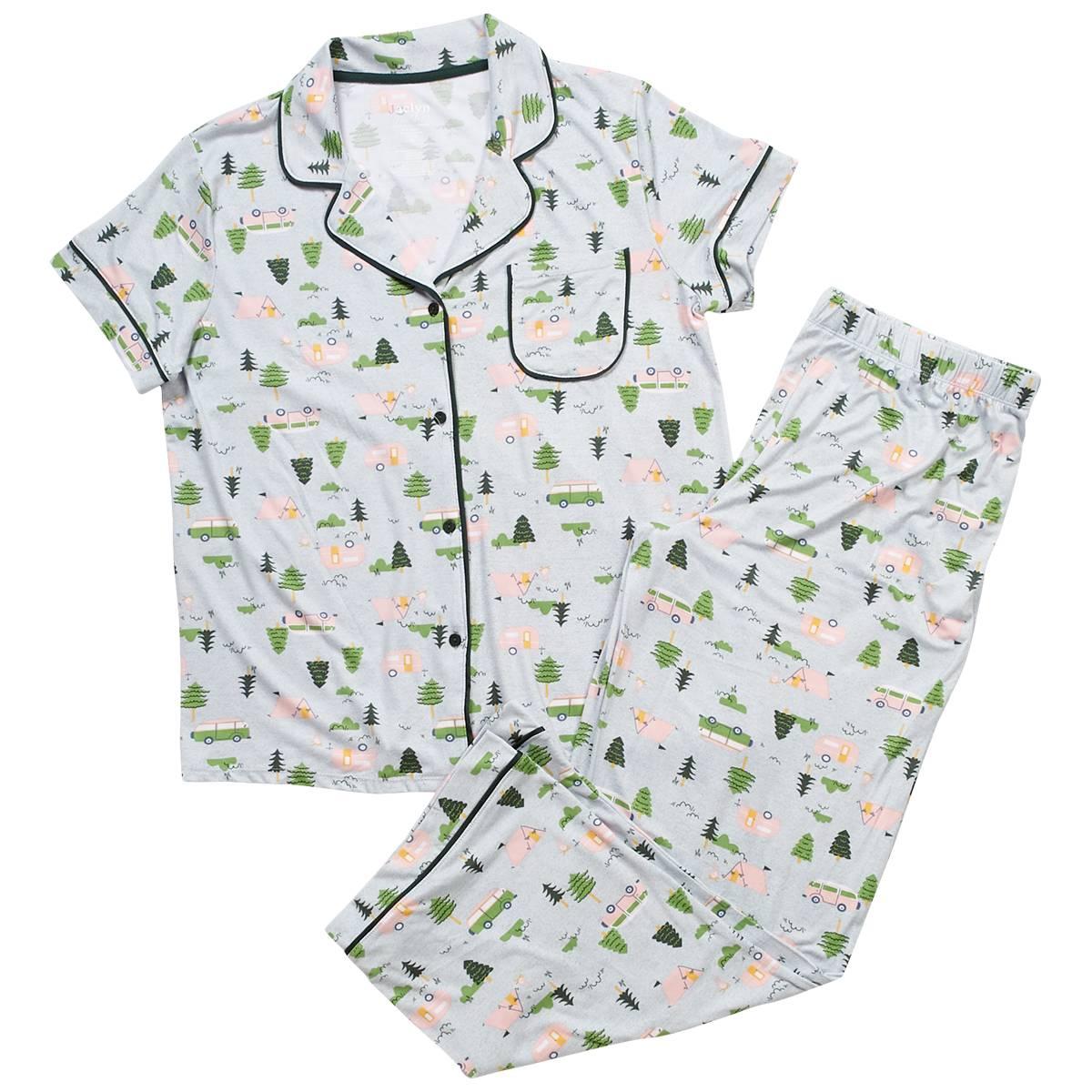 Click here for Womens Jaclyn Short Sleeve Poconos Camper Pajama S... prices