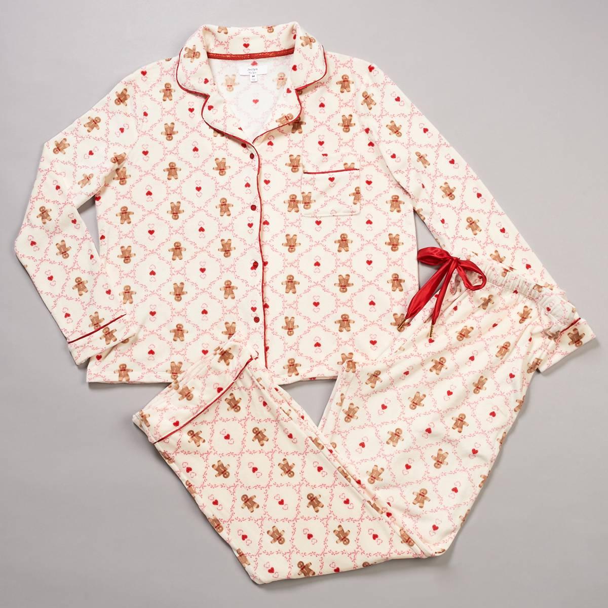 Click here for Womens Jaclyn Gingerbread Pajama Set prices