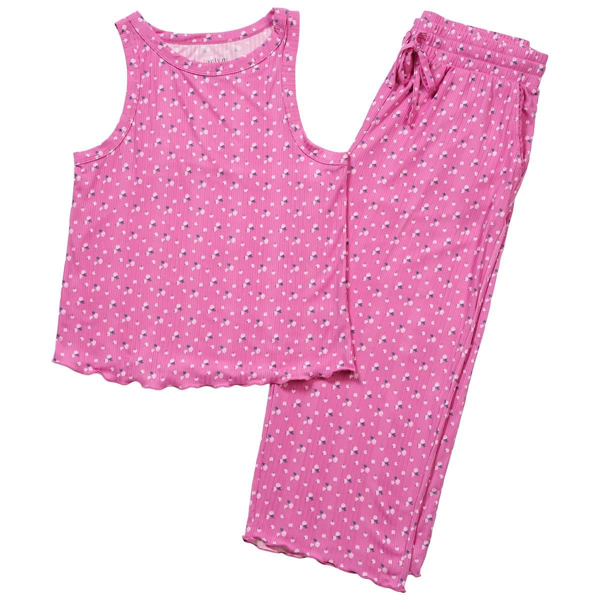 Click here for Womens Jaclyn Rachel Roses Varigated Tank Capris P... prices