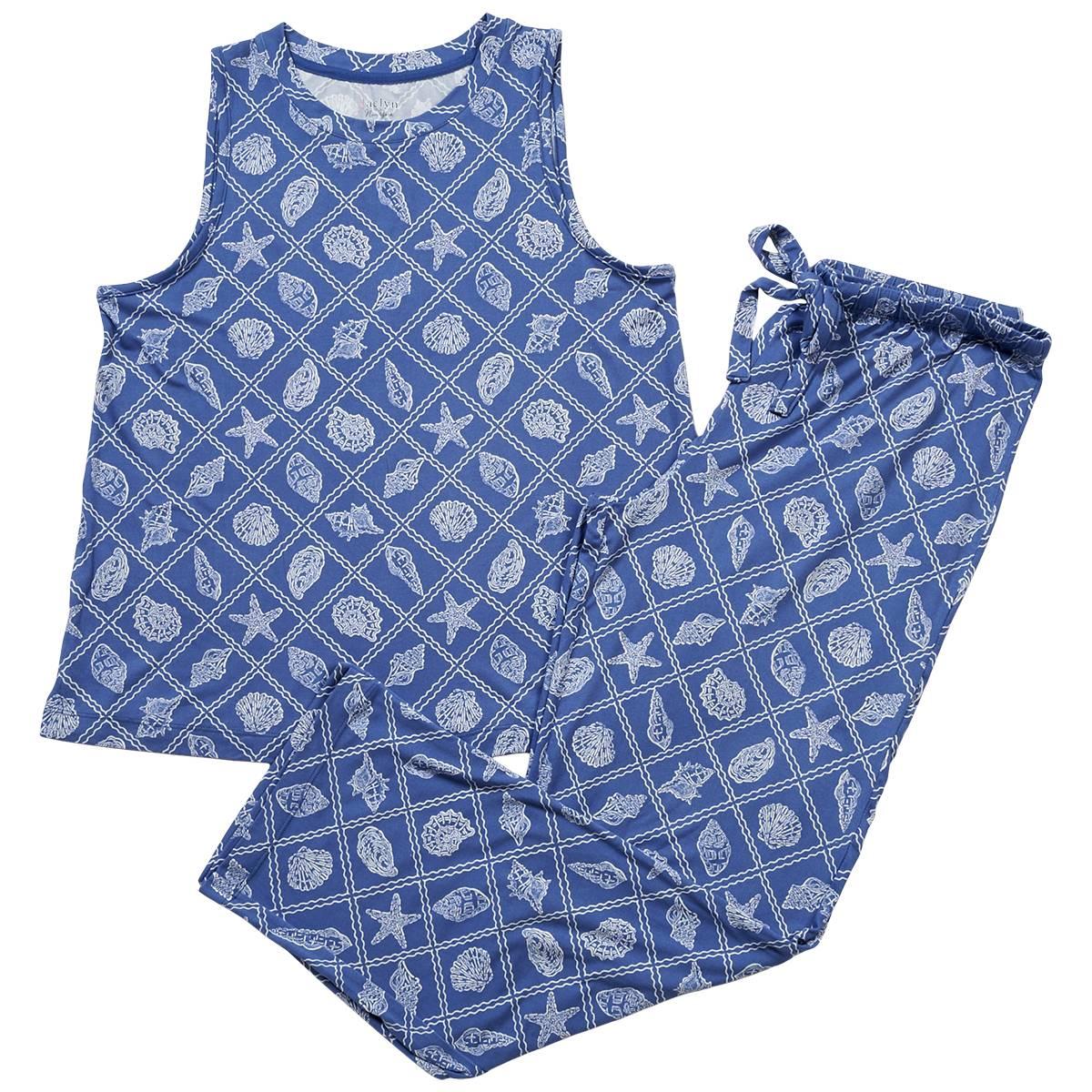 Click here for Womens Jaclyn Bahama Tropical High Neck Tank Pajam... prices