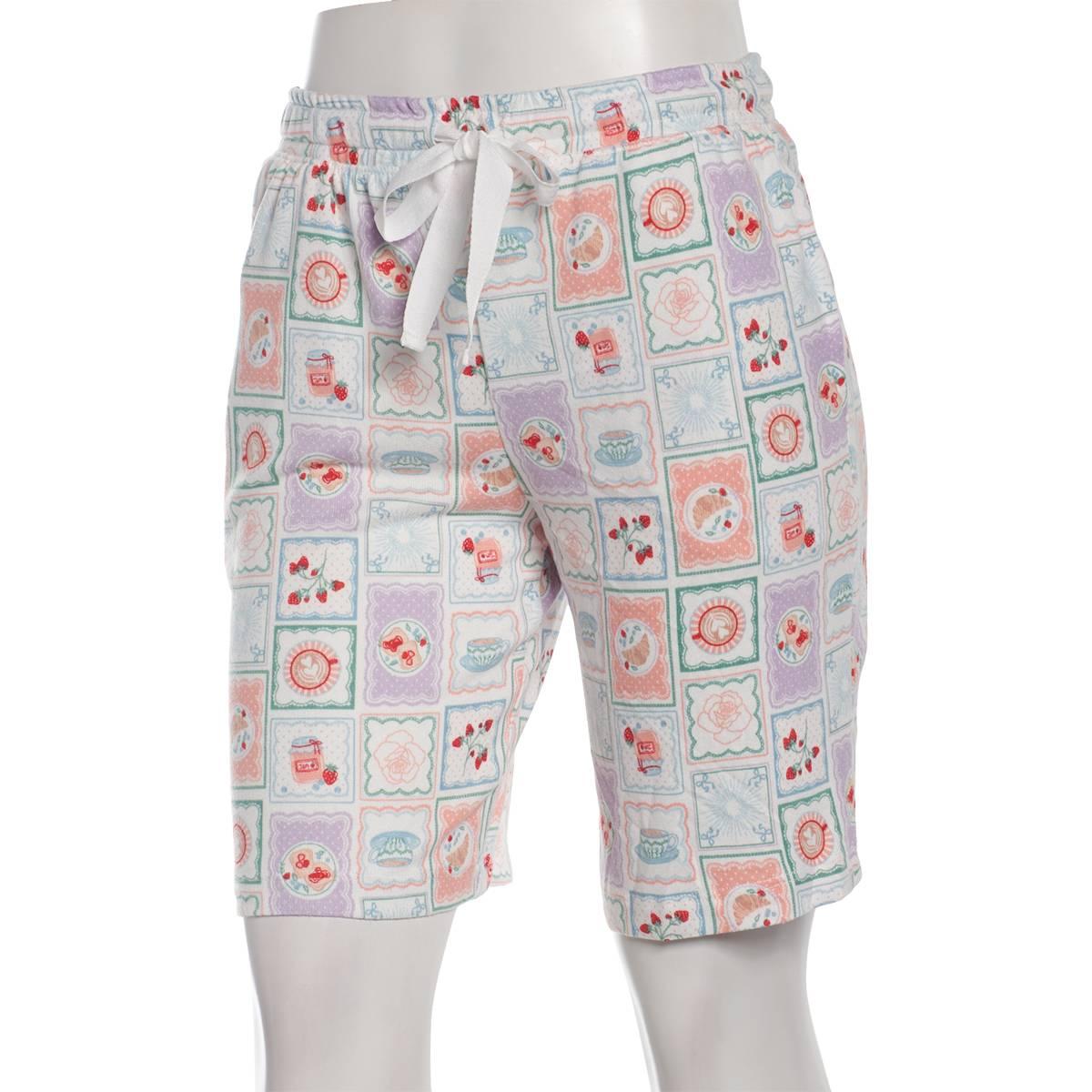 Click here for Womens Jaclyn(R) Afternoon Tea Pajama Bermuda Shor... prices