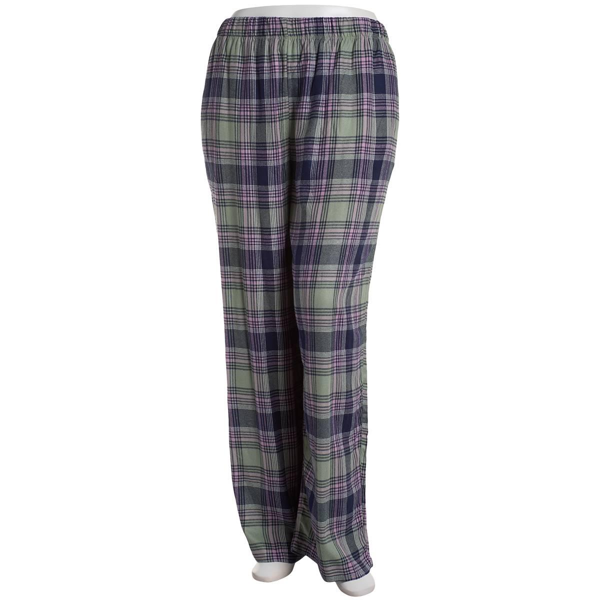 Click here for Plus Size Jaclyn Soft Plaid Flannel Lounge Pajama... prices