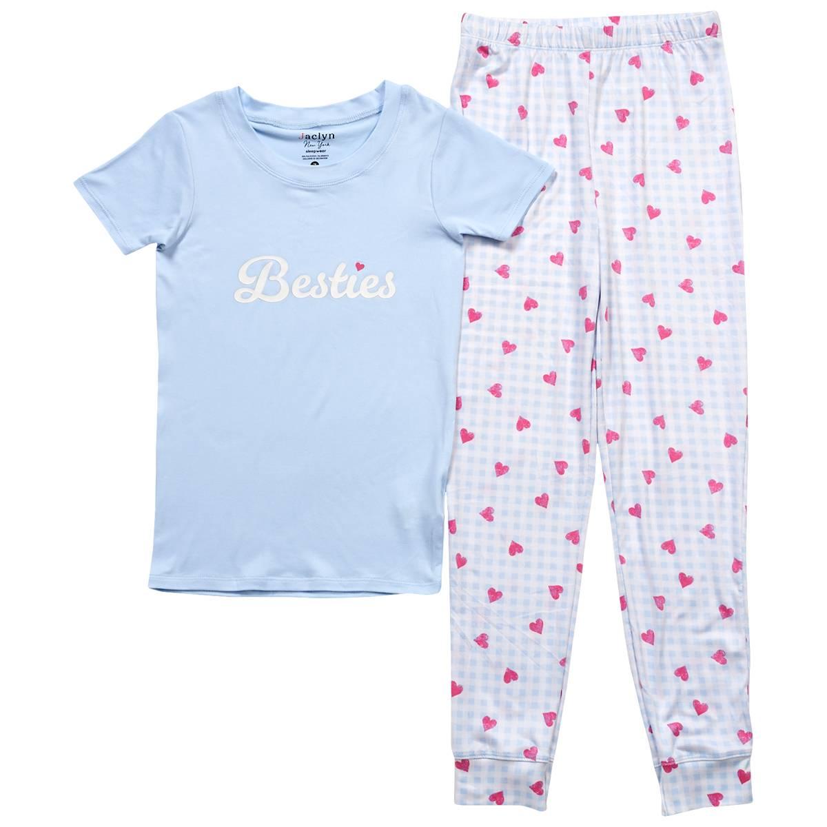 Click here for Girls Jaclyn Besties Mommy & Me Jogger Pajama Set prices