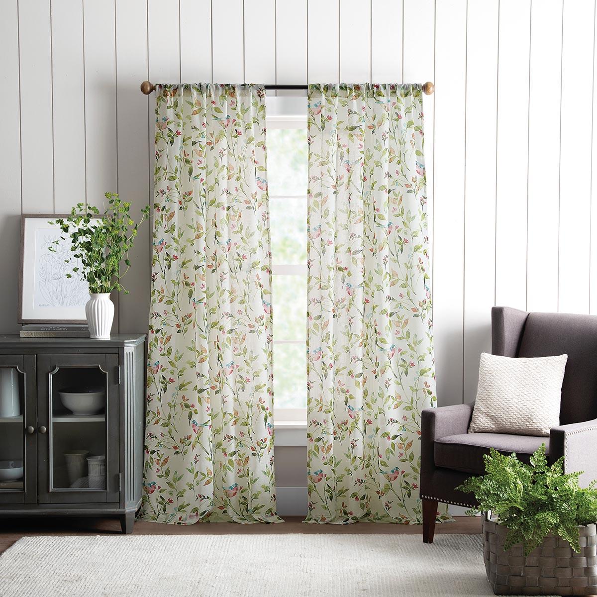 Click here for Martha Stewart Kensington Floral Panel Curtain prices