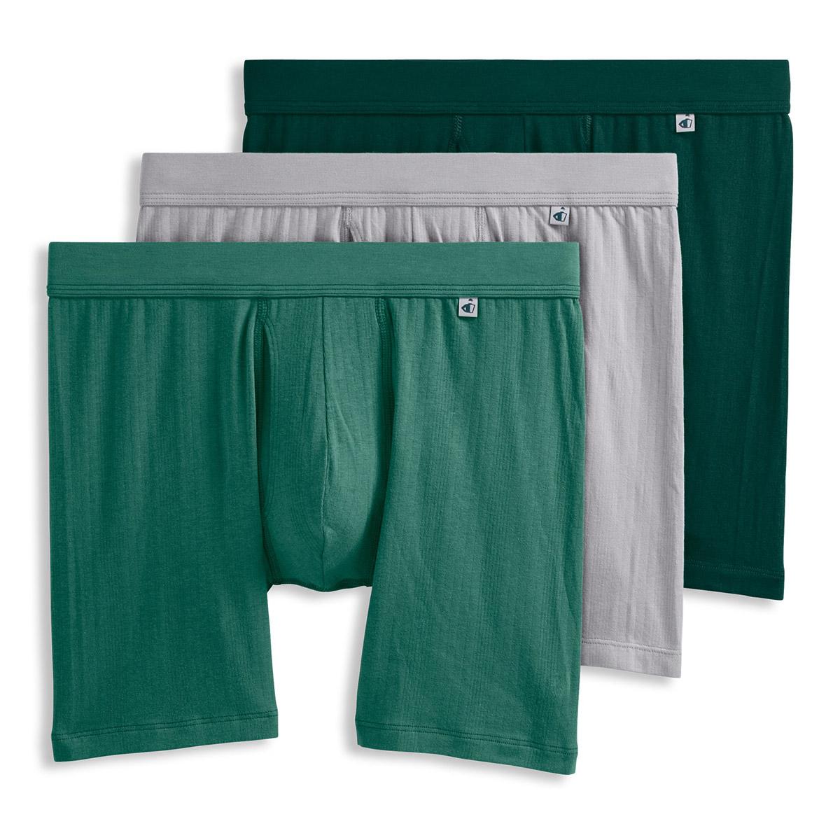 Click here for Mens Jockey(R) Hypersoft 360 6in. 3 Pk. Boxer Brie... prices