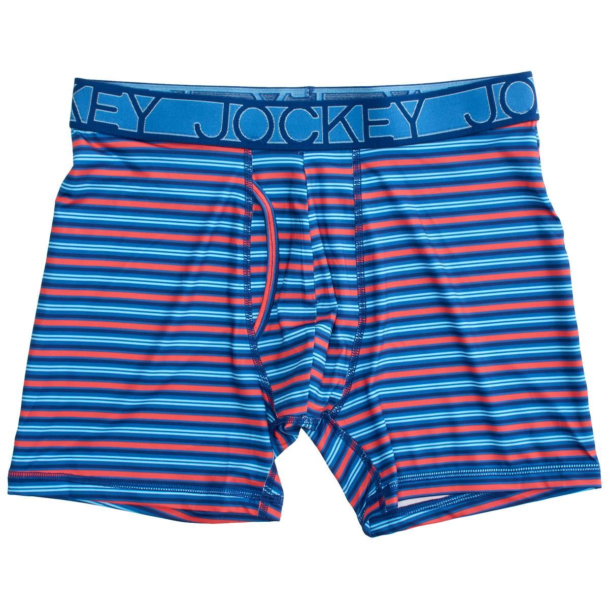 Click here for Mens Jockey(R) Hanging Striped Boxer Briefs - Oran... prices