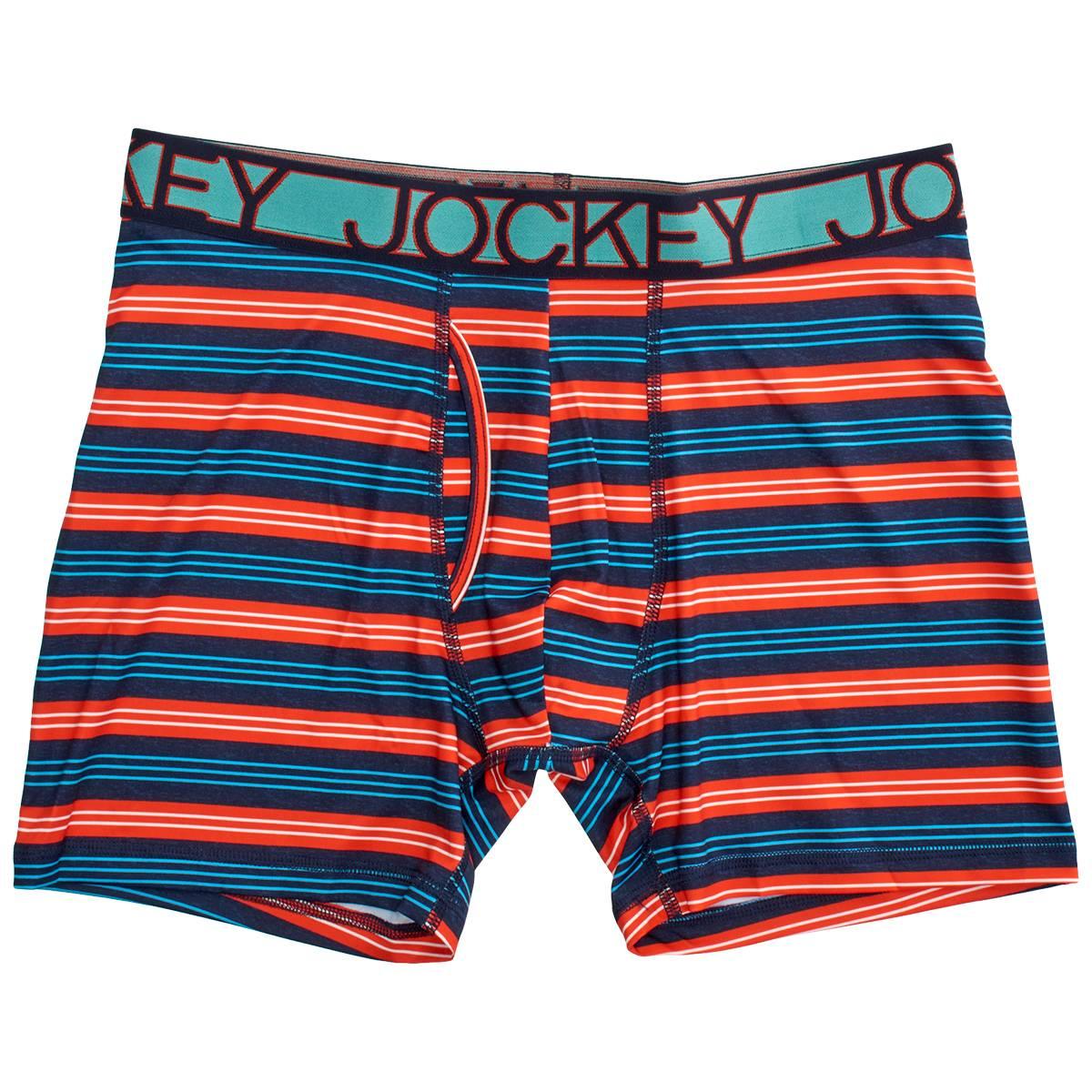 Click here for Mens Jockey(R) Striped Hanging Boxer Briefs - Oran... prices
