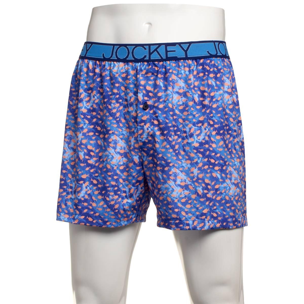 Click here for Mens Jockey(R) Fish Microfiber Single Hanging Boxe... prices