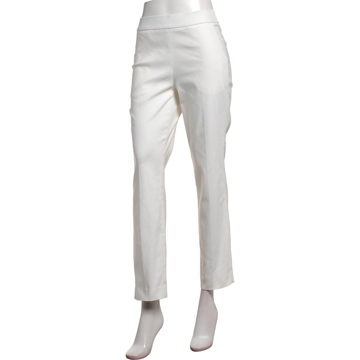 Click here for Petite Kasper Pull On Slash Pocket Straight Crop D... prices