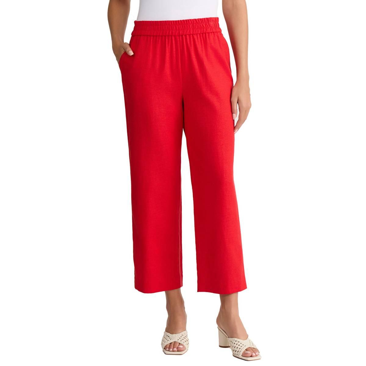 Click here for Womens Jones New York Pull On Cropped Wide Leg Pan... prices