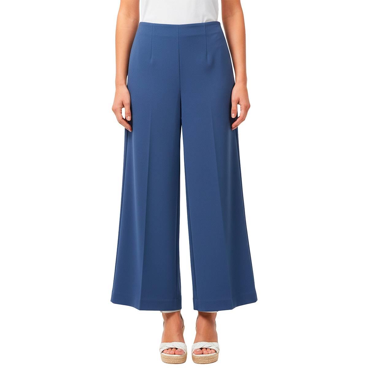 Click here for Womens AK Anne Klein Pull On Seam Wide Leg Crop Dr... prices