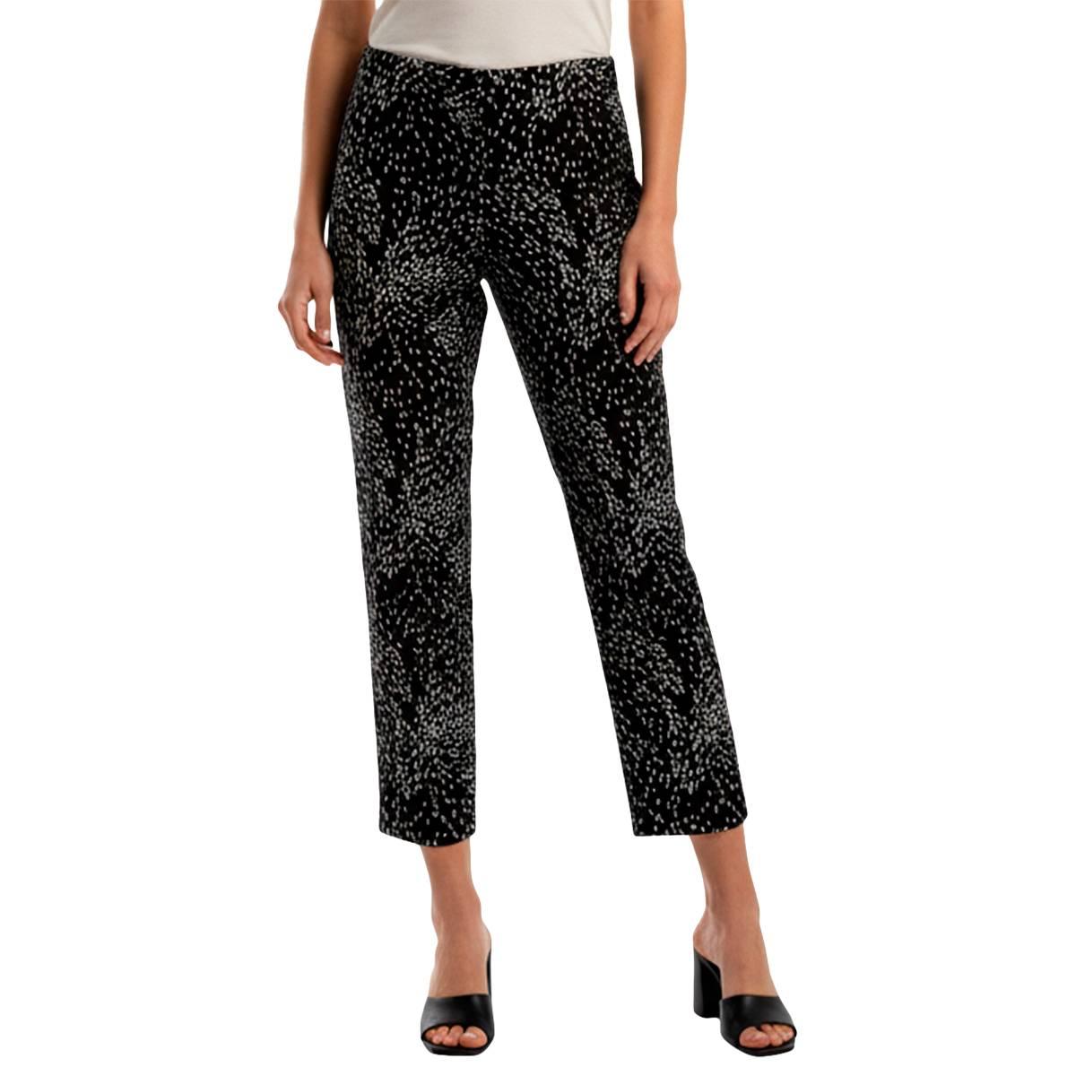 Click here for Womens Anne Klein Pull On Speckled Straight Leg Dr... prices