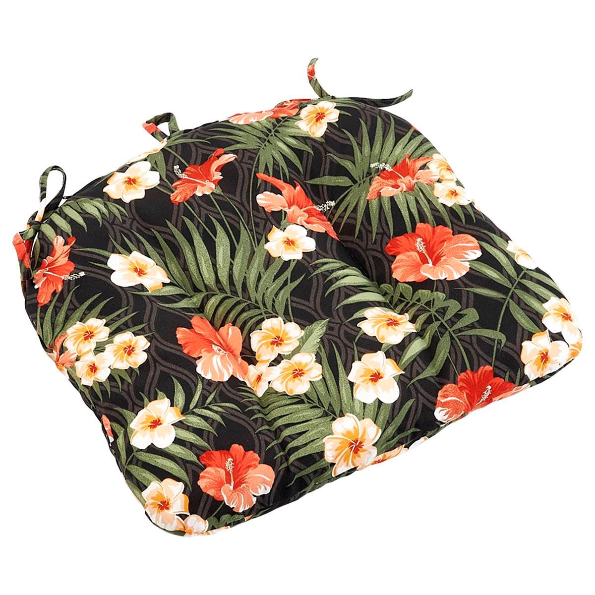 Click here for Jordan Manufacturing Floral Universal Chair Cushio... prices