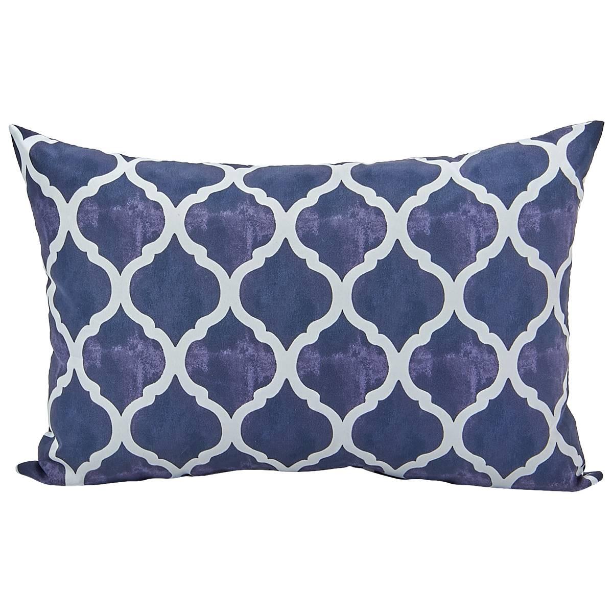 Click here for Jordan Manufacturing Quatrefoil Lumbar Pillow - Na... prices