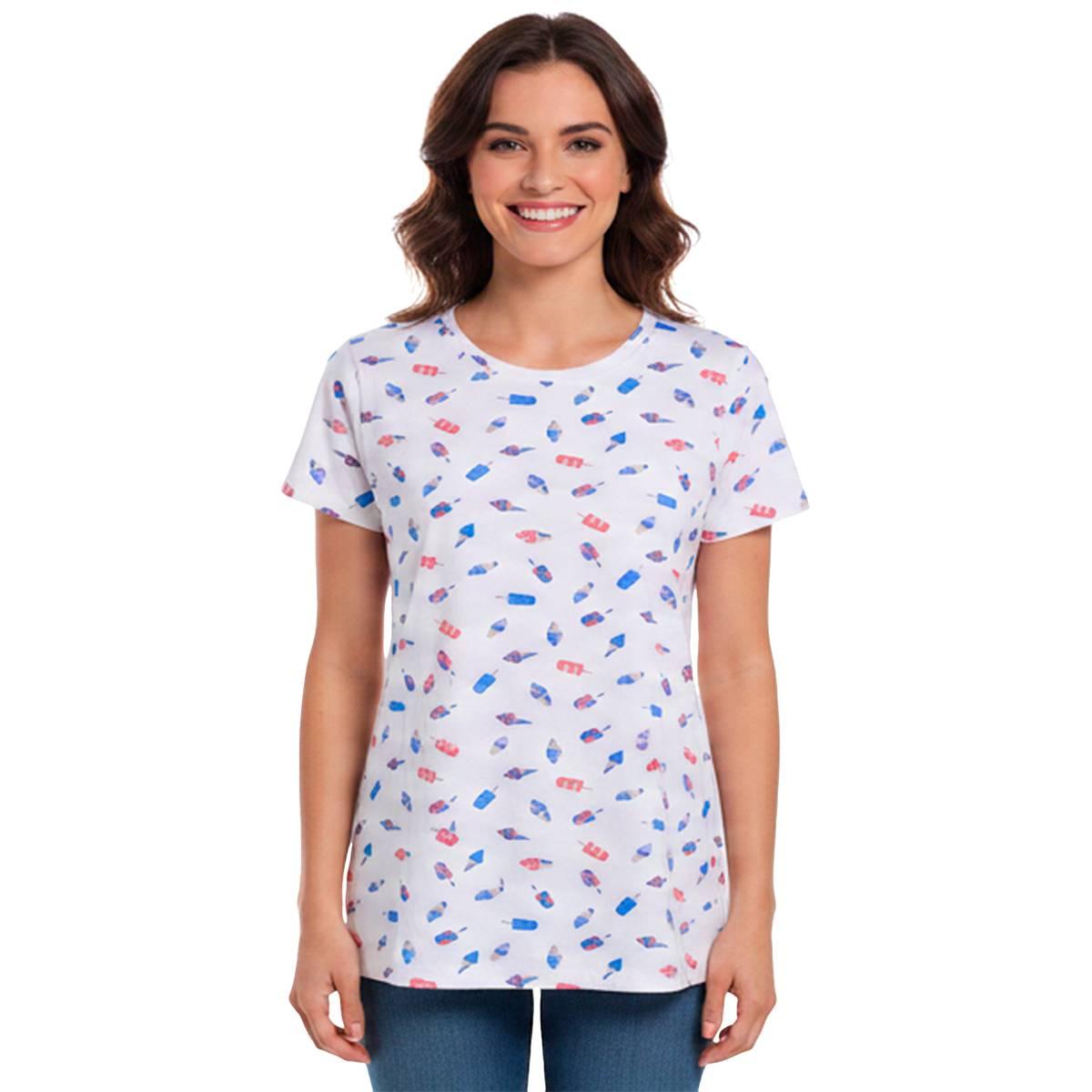 Click here for Petite Preswick & Moore(R) Short Sleeve Ice Cream... prices