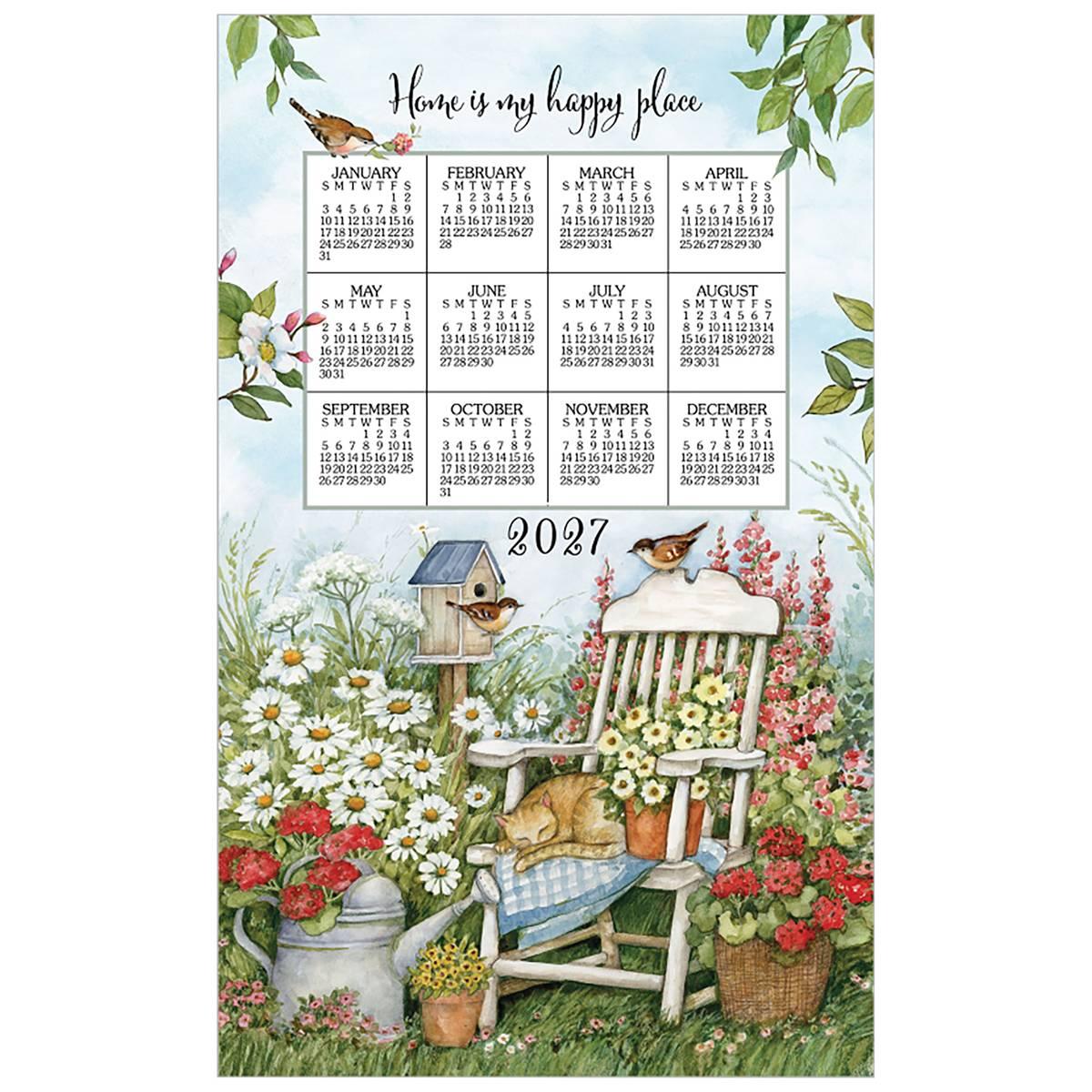 Click here for Kay Dee 2027 Cat In Chair Calendar Towel prices