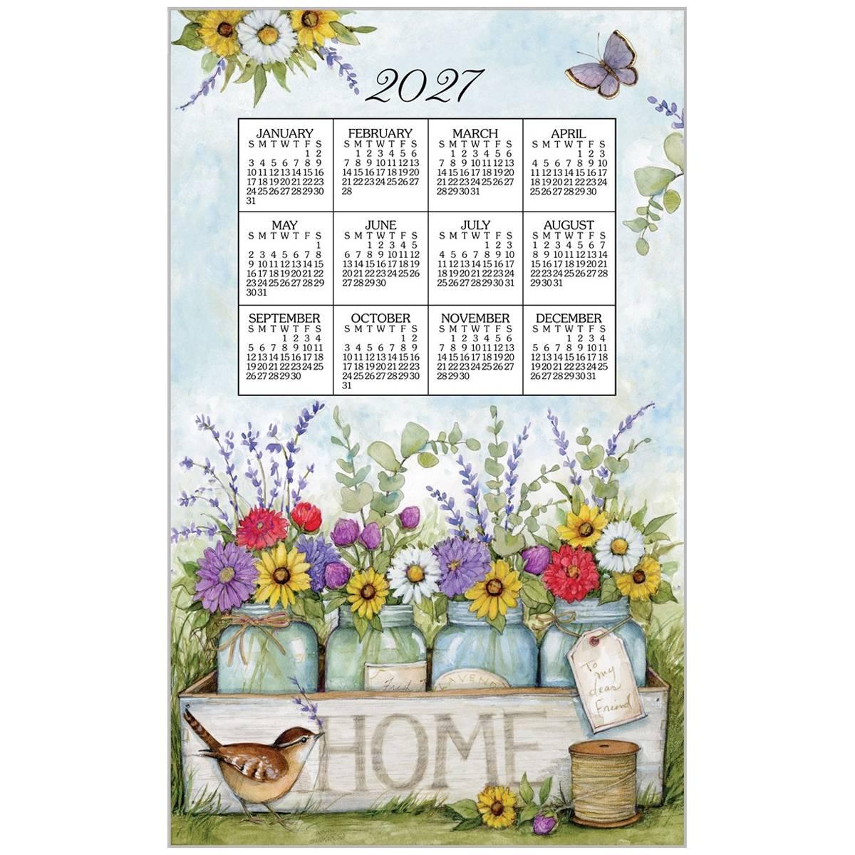 Click here for Kay Dee 2027 Home Floral Calendar Towel prices