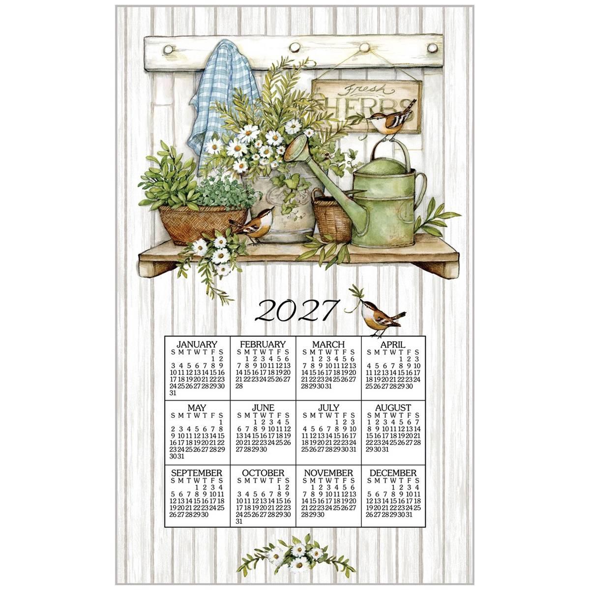 Click here for Kay Dee 2027 Fresh Herbs Calendar Towel prices