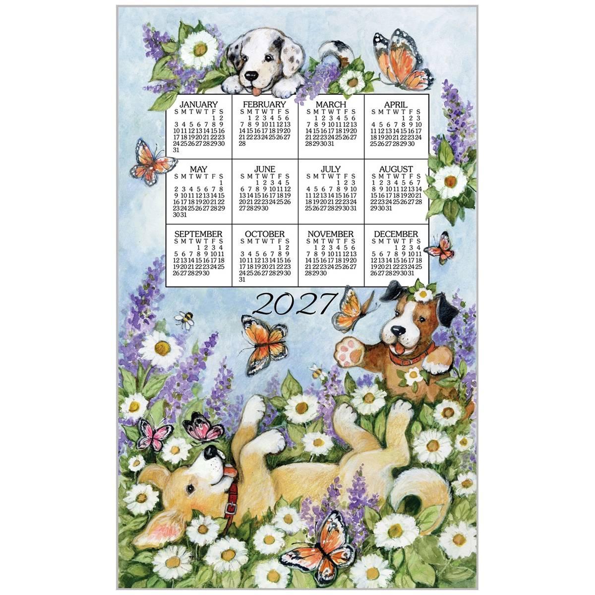 Click here for Kay Dee 2027 Playful Puppies Calendar Towel prices