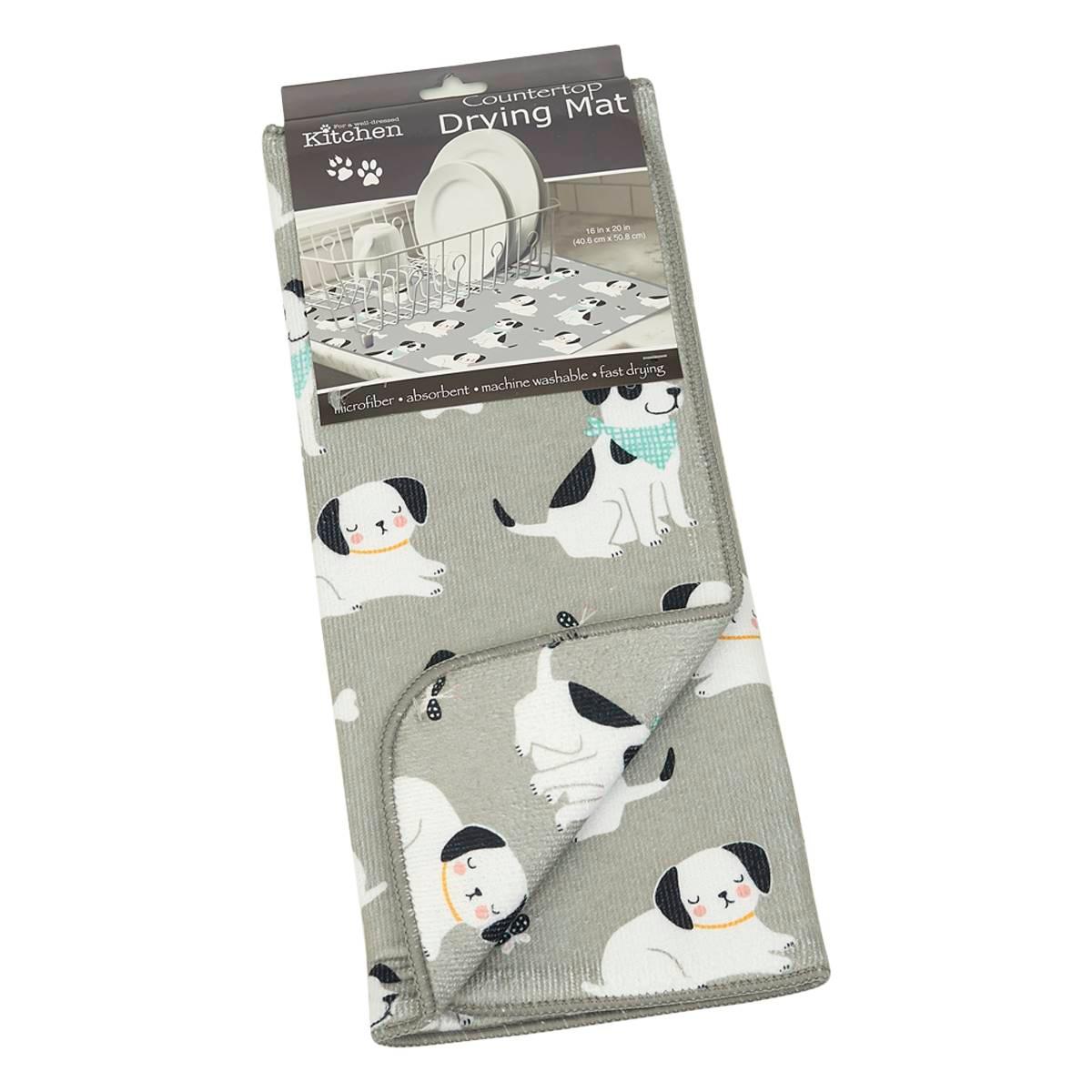 Click here for Essential Kitchen Dog Patch Drying Mat prices