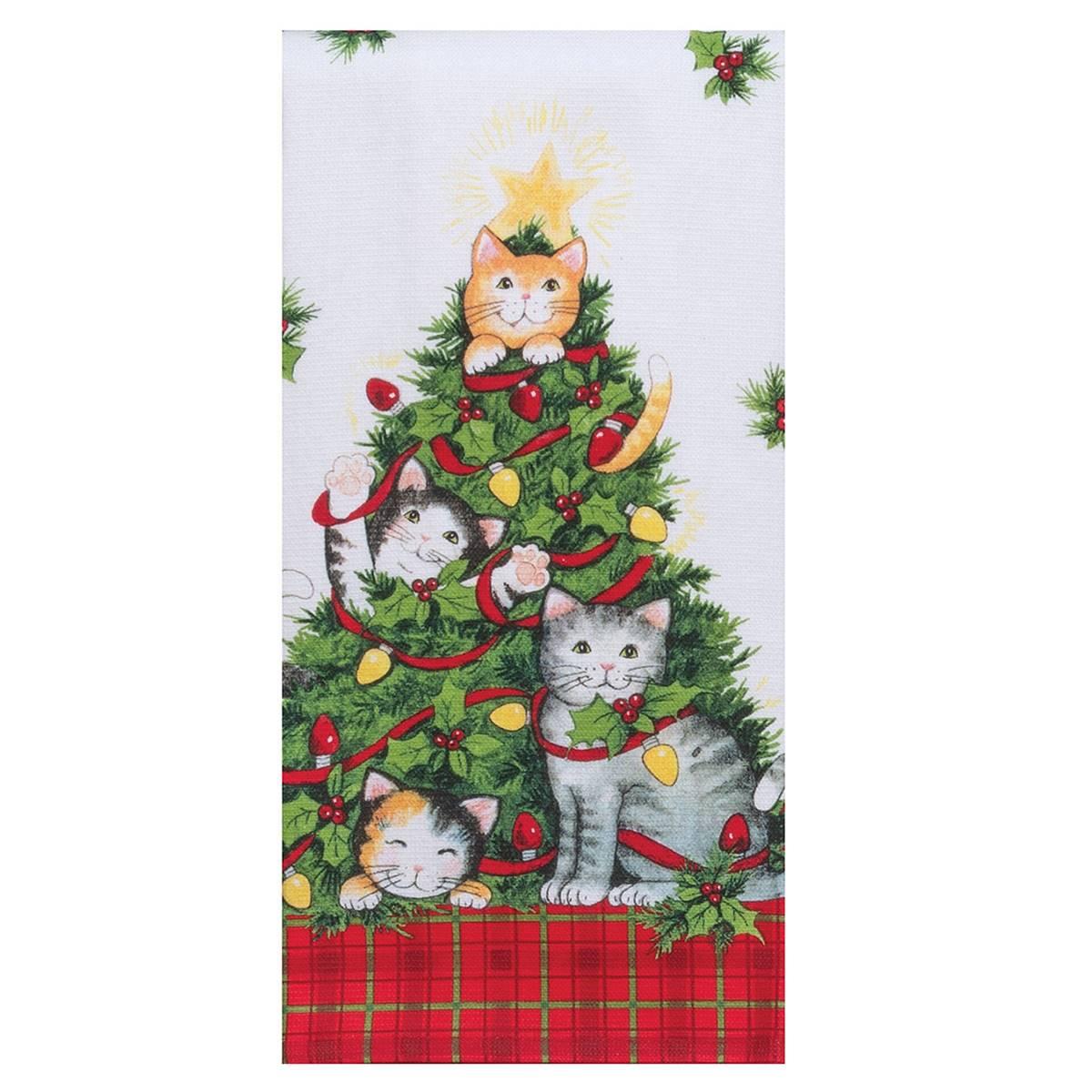 Click here for Kay Dee Meowy Christmas Terry Kitchen Towel prices
