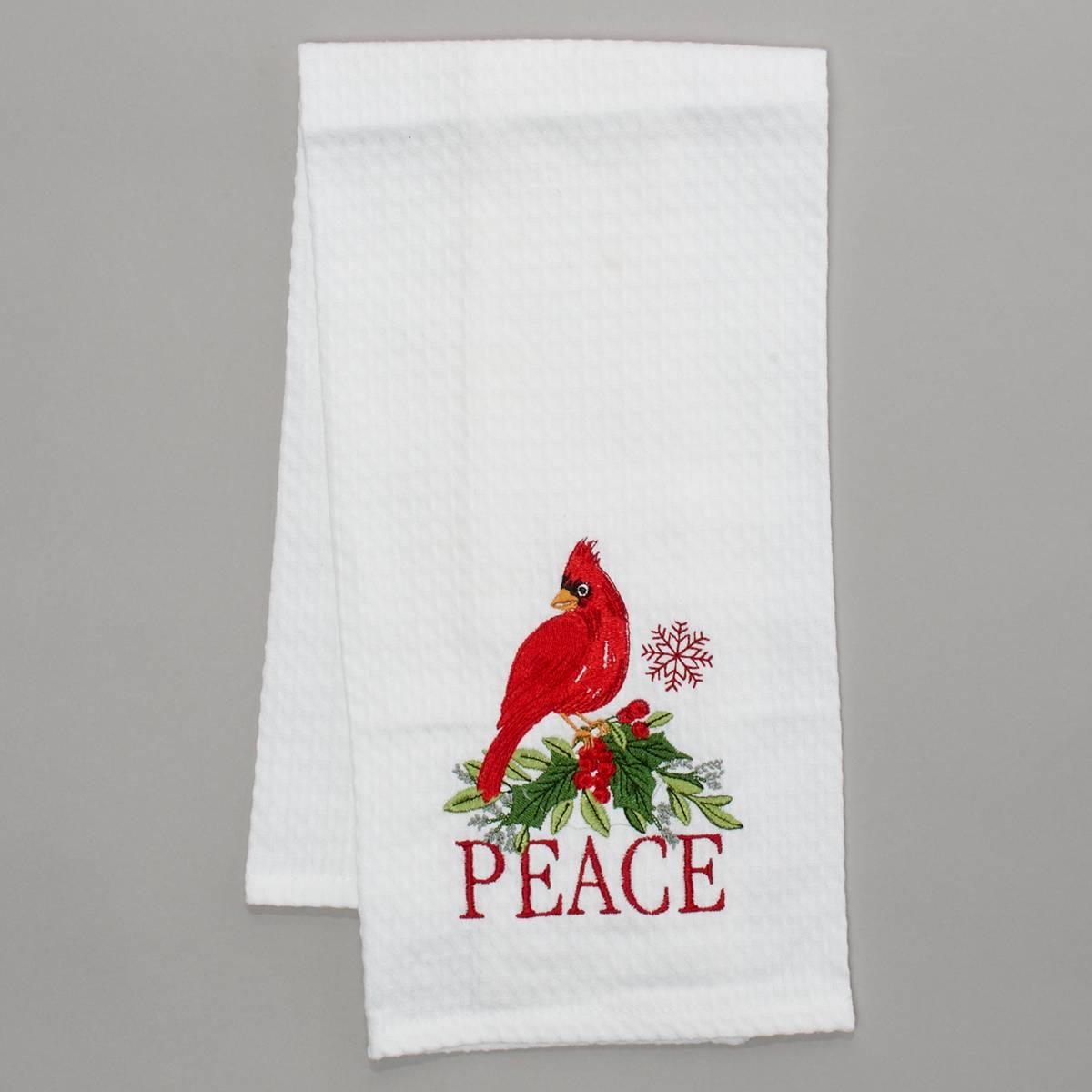 Click here for Kay Dee Nature Sings Peace Cardinal Waffle Kitchen... prices