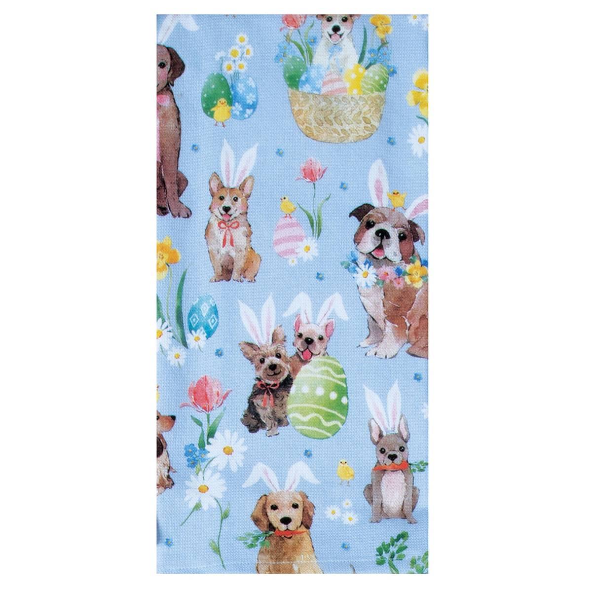 Click here for Easter Parade Puppy Toss Dual Purpose Kitchen Towe... prices