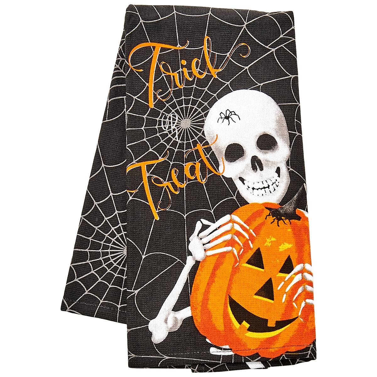 Click here for Kay Dee Trick or Treat Skeleton Dual Purpose Kitch... prices