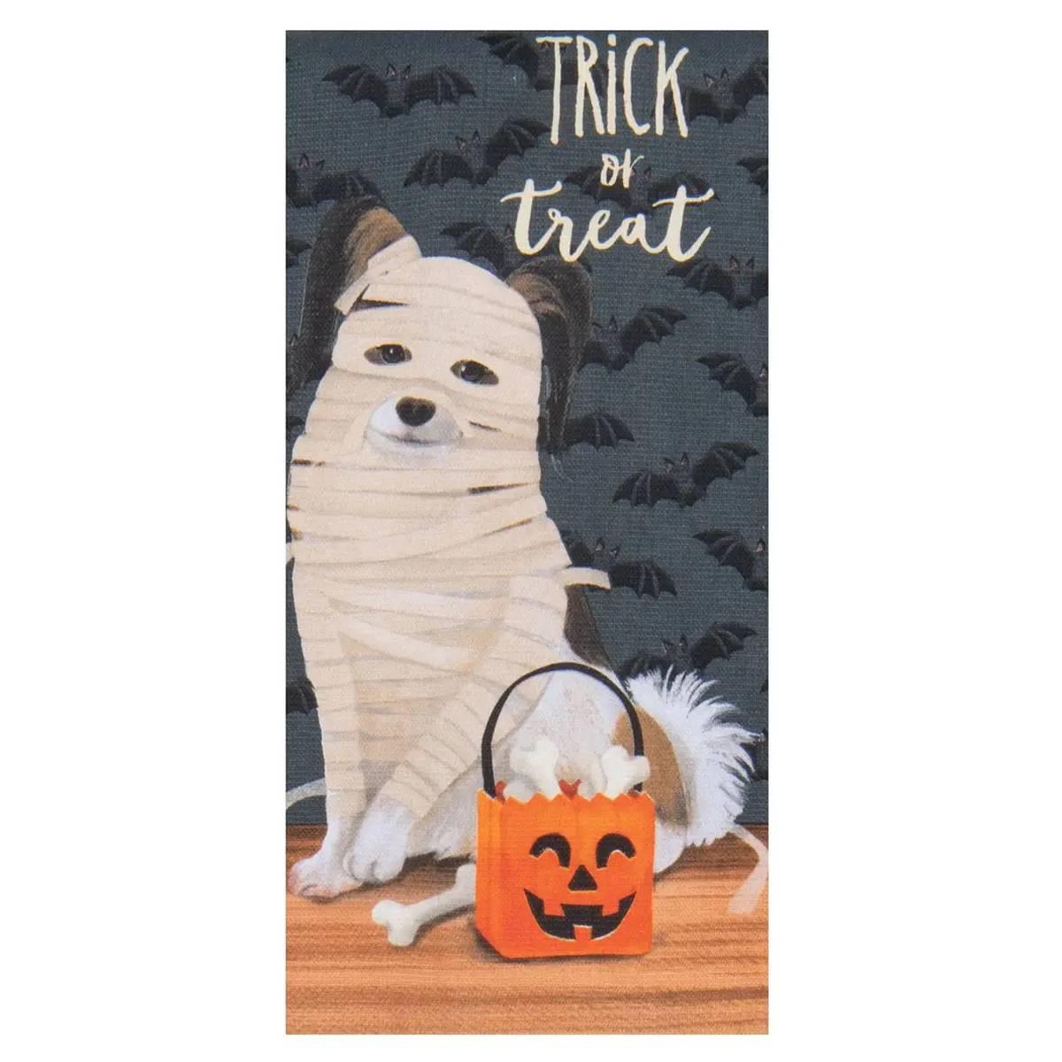 Click here for Kay Dee Trick Or Treat Dog Terry Kitchen Towel prices
