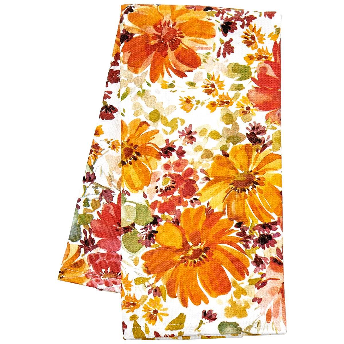 Click here for Autumn Joy Floral Toss Dual-Purpose Kitchen Towel prices