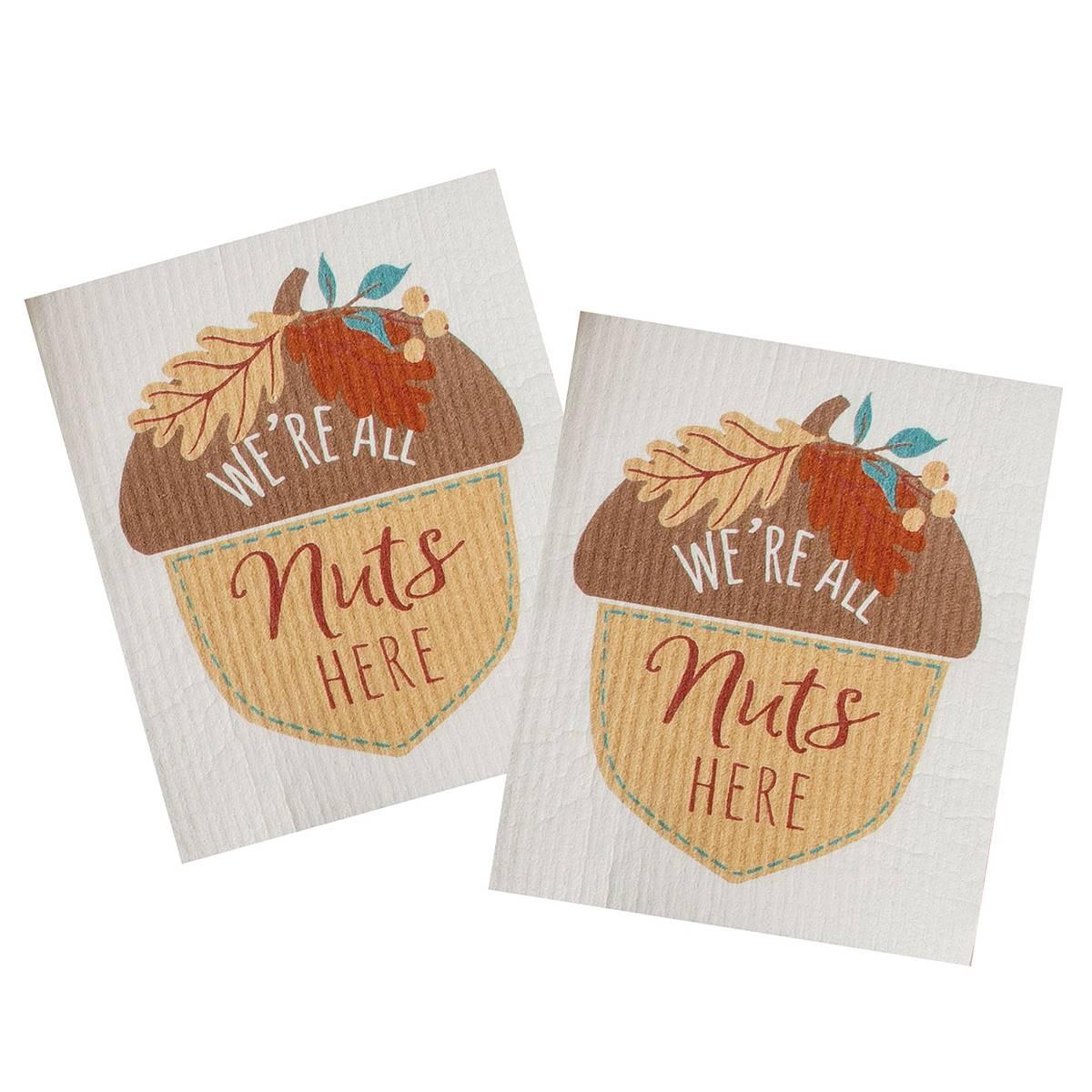 Click here for Kay Dee 2pk. Nuts Fun Dish Cloths prices
