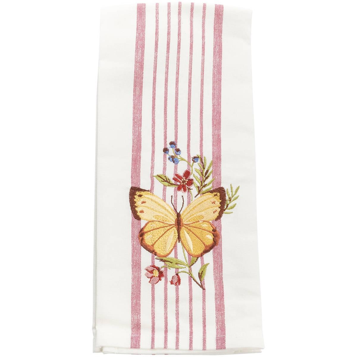 Click here for Kay Dee Designs Mulberry Bloom Stripe Tea Towel prices