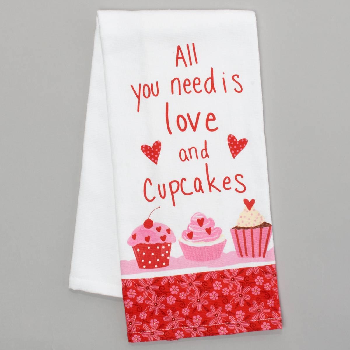 Click here for Kay Dee Love And Cupcake Dual Purpose Kitchen Towe... prices