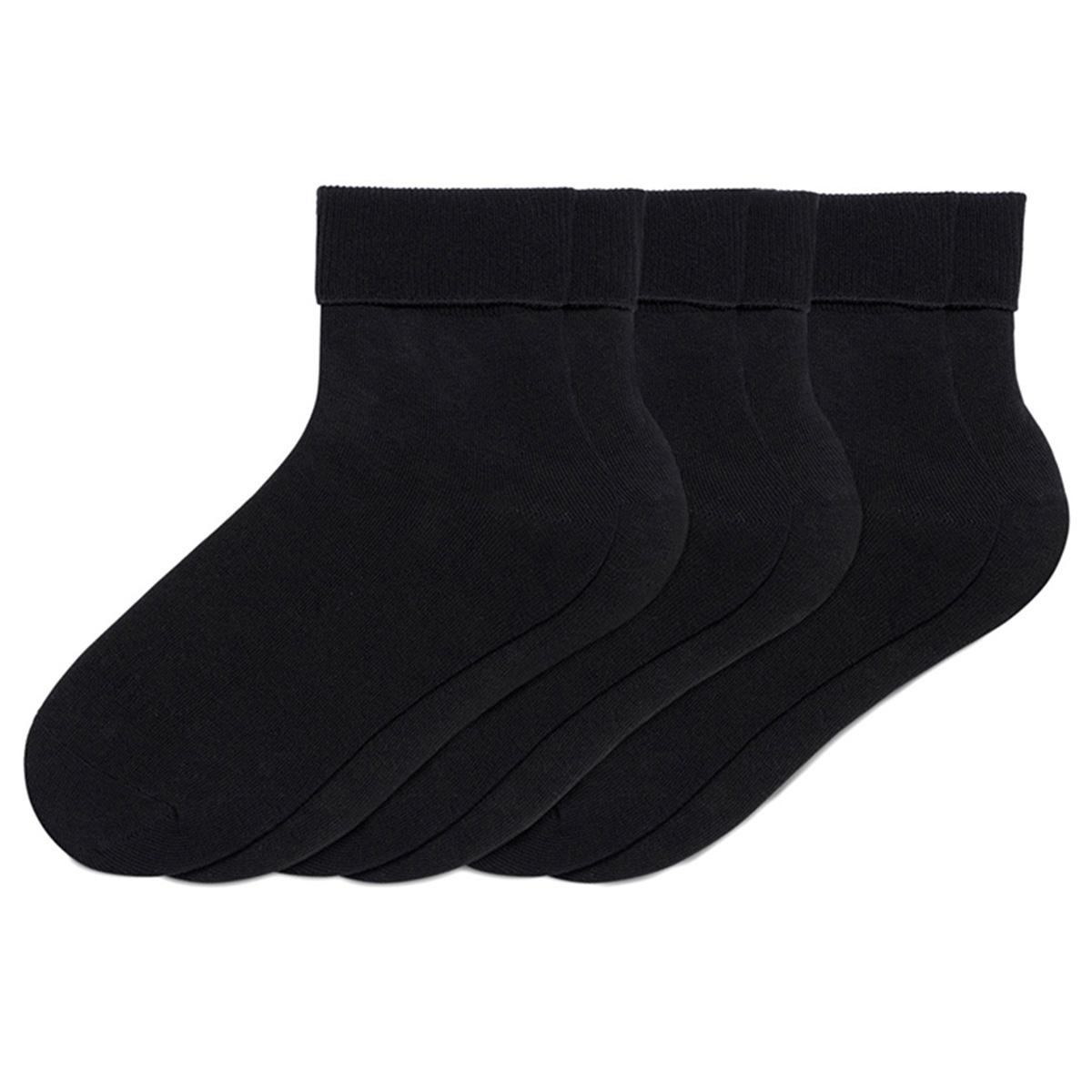 Click here for Womens HUE(R) 3pk. Bobby Mid Crew Socks prices