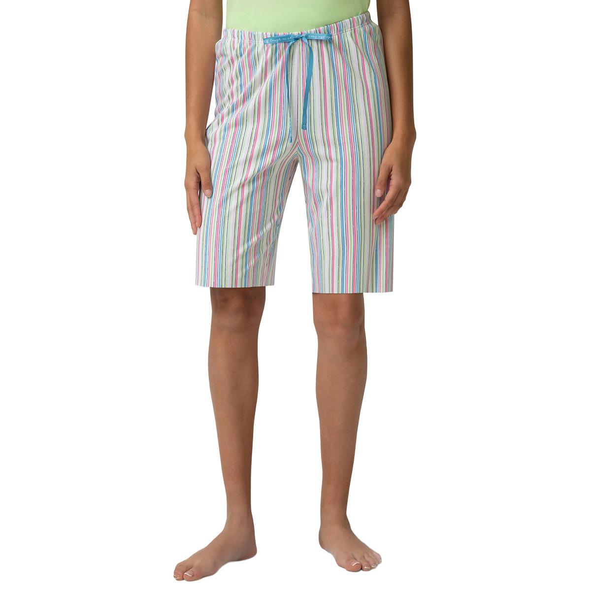 Click here for Plus Size HUE(R) Straight N Narrow Stripe Bermuda... prices